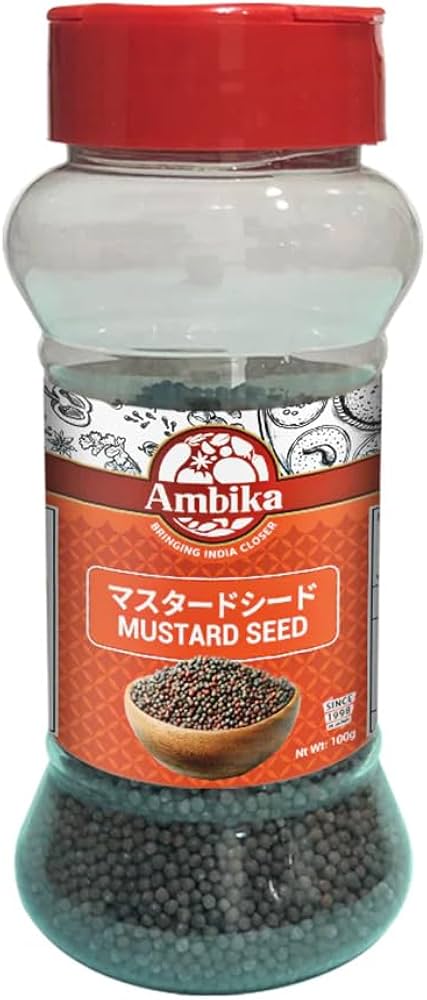 Ambika Musterd Seeds 100g – sandssrilankanspice